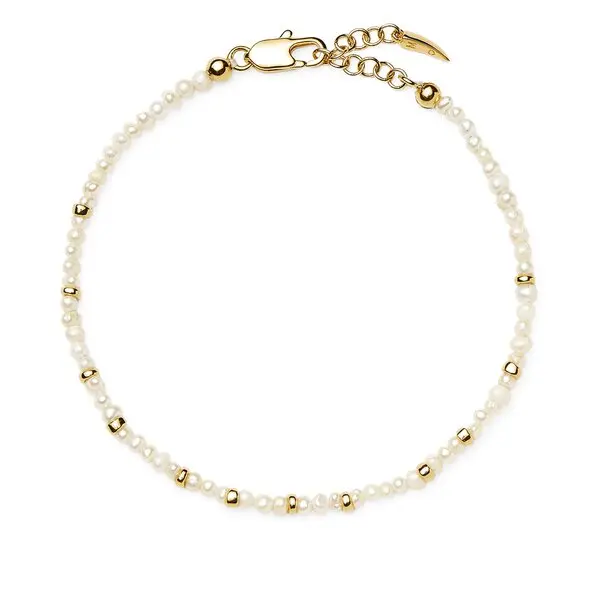 MISSOMA Micro Pearl Beaded Bracelet - Gold