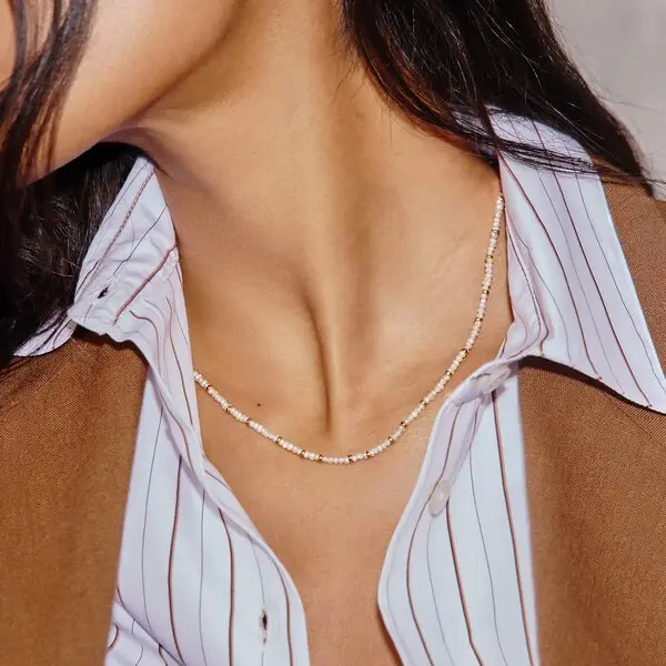 MISSOMA Micro Pearl Beaded Necklace
