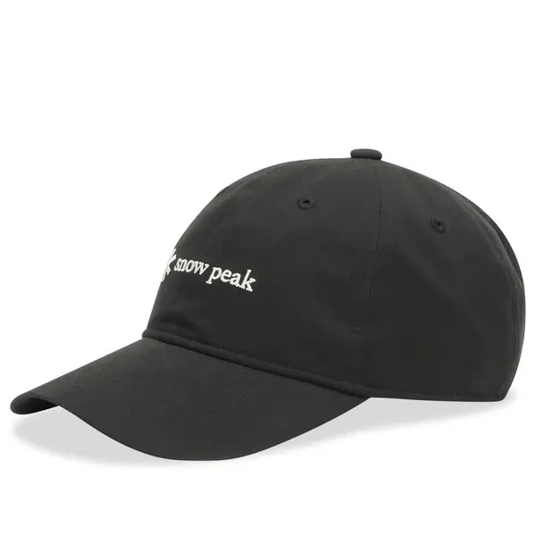 SNOW PEAK Nsd Logo Cap - Black