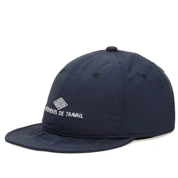 DANTON Nylon Taffeta 6 Panel Cap - Navy