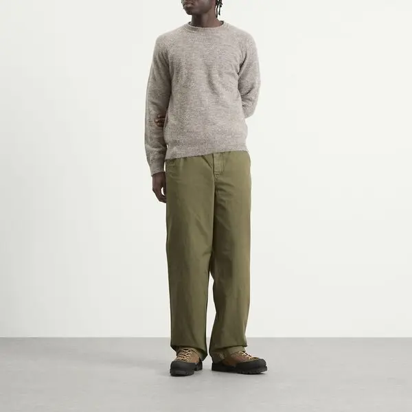 Norse Projects Skogafoss Baby Alpaca Jumper - Walnut