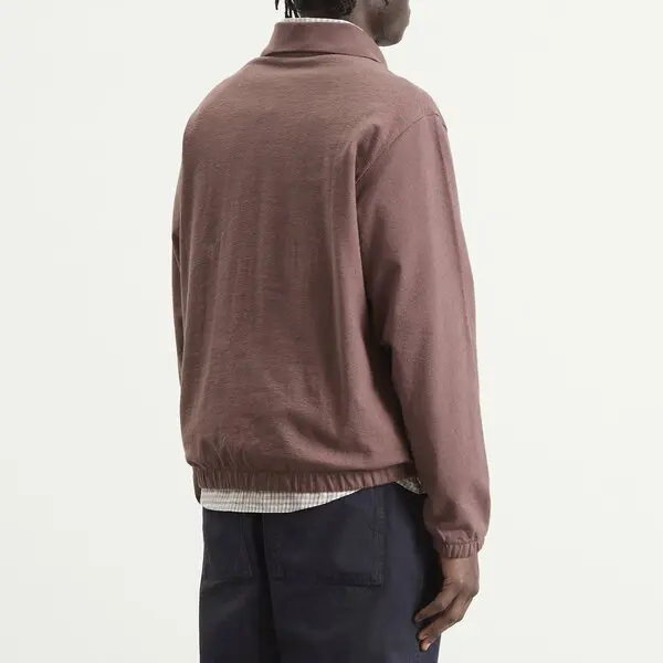 Norse Projects Sylane Relaxed Jersey Polo - Peppercorn