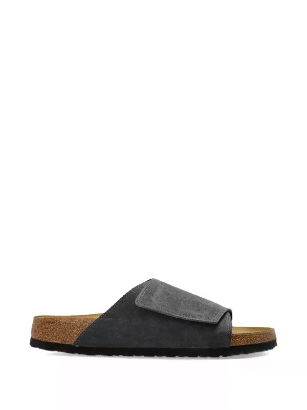 BIRKENSTOCK Solana Vl Suede Sandals - Grey
