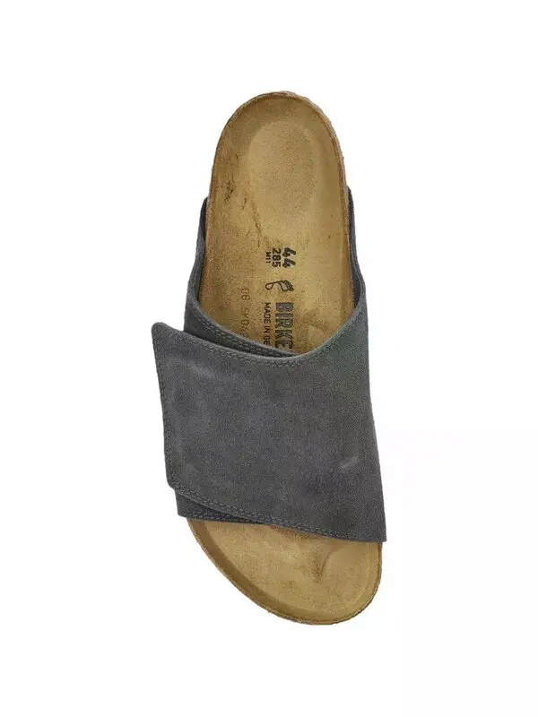 BIRKENSTOCK Solana Vl Suede Sandals - Grey