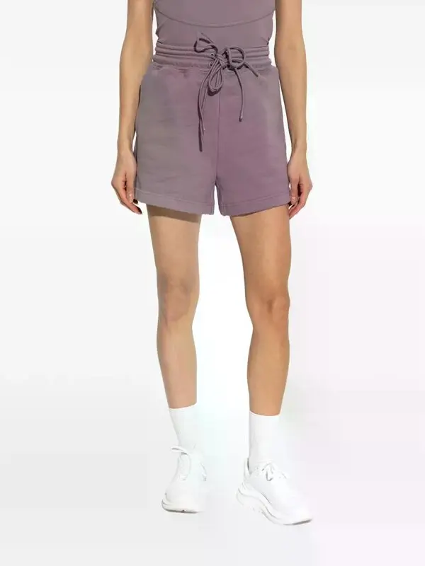Adidas By Stella McCartney Terry Drawstring Shorts - Purple