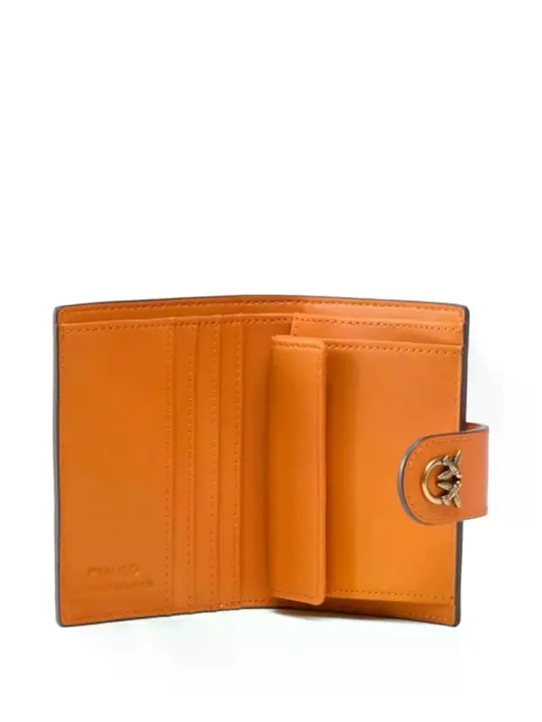 Pinko Logo-detail Wallet - Orange