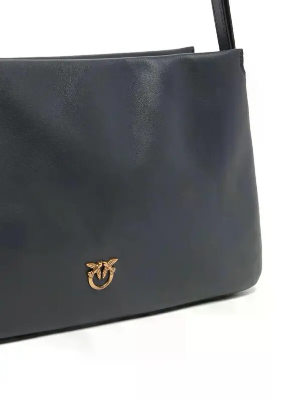 Pinko One, Two, Three" Bag In Silky Leather - Grey