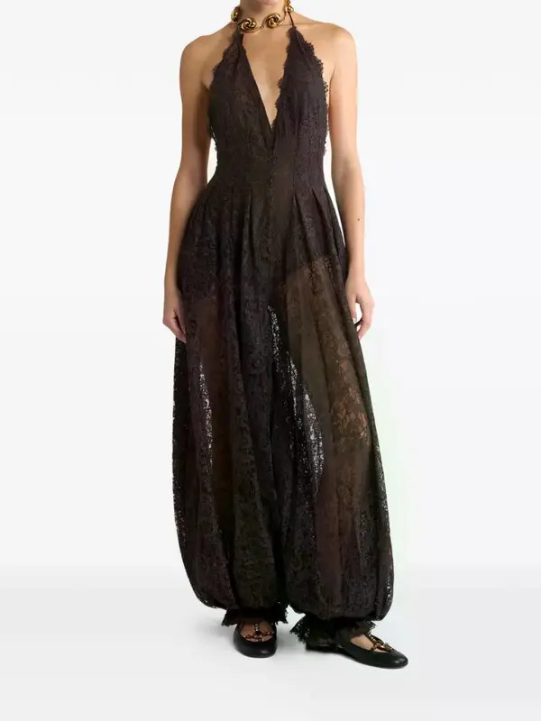 Etro Paisley Lace Jumpsuit