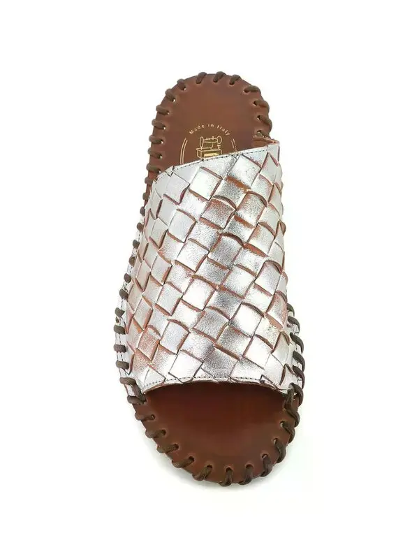ALEXANDER HOTTO Open-toe Sandals - Silver