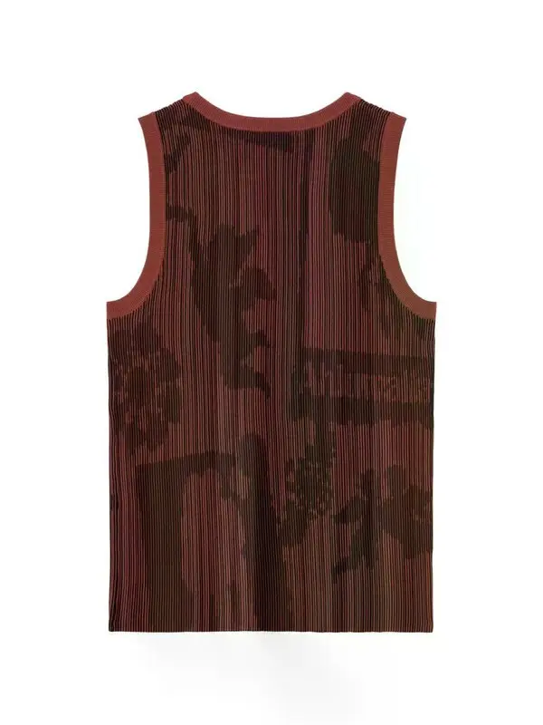 Ahluwalia Graphic-print Ribbed Vest