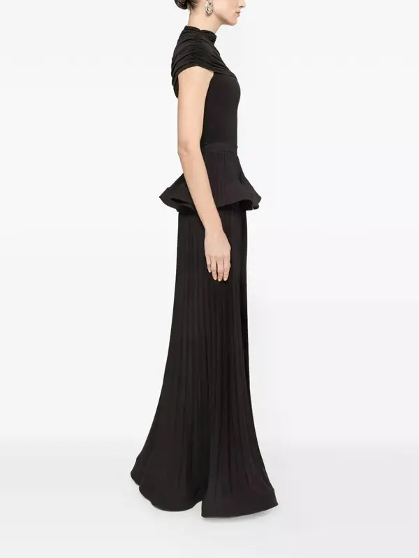 NISSA Pleated Palazzo Pants