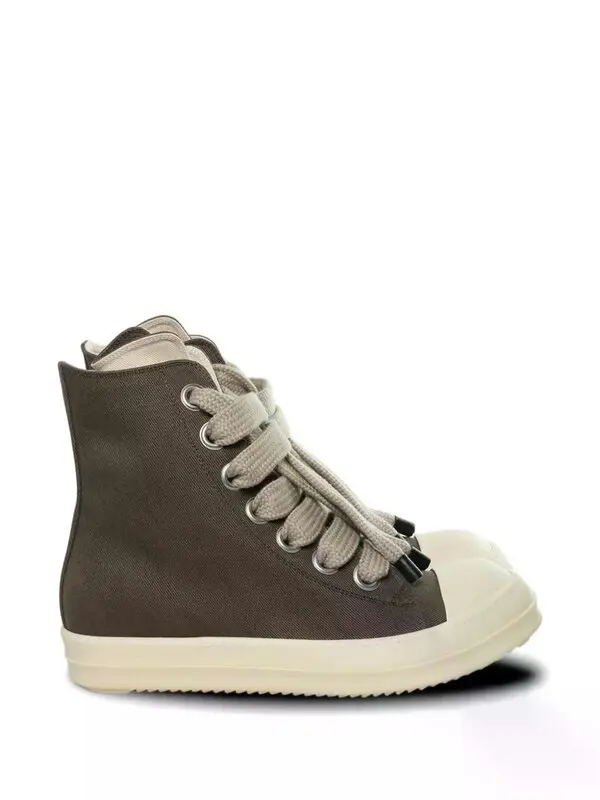 Rick Owens Jumbolace High-top Sneakers - Brown