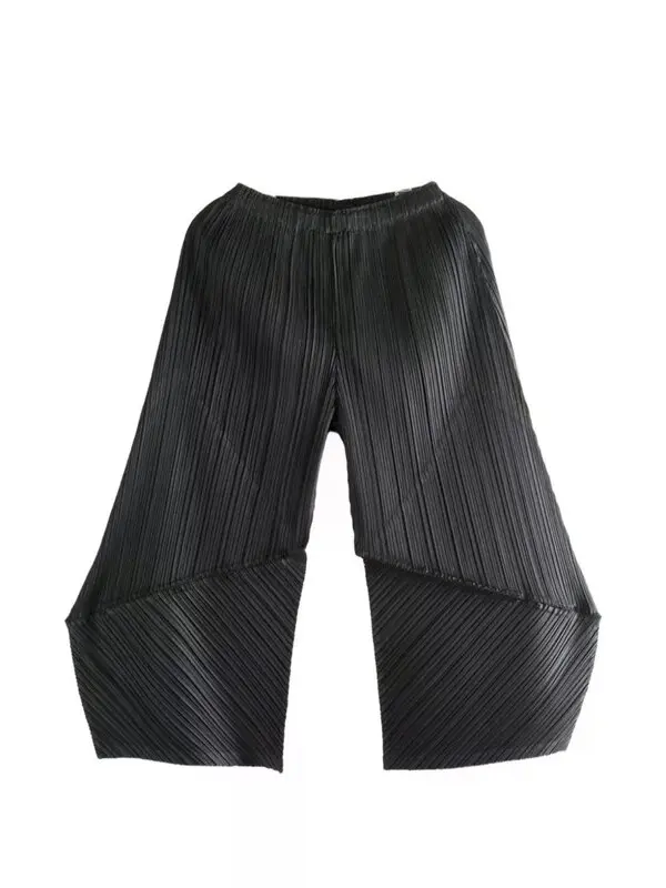 Issey Miyake Pleated Trousers - Black