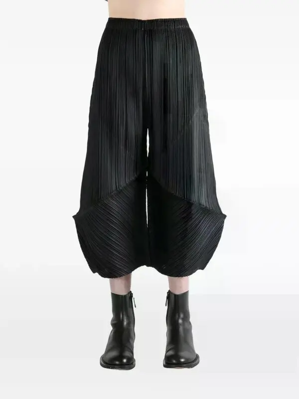Issey Miyake Pleated Trousers - Black