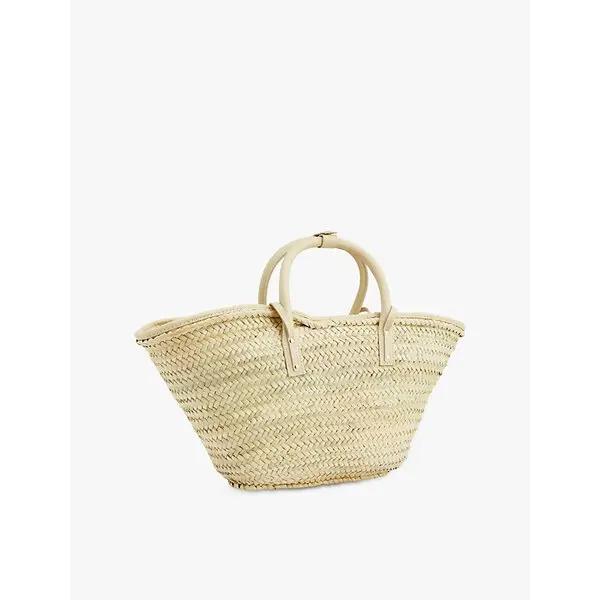 Jacquemus Le Panier Soleil Palm Tote Bag
