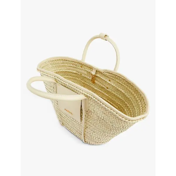 Jacquemus Le Panier Soleil Palm Tote Bag