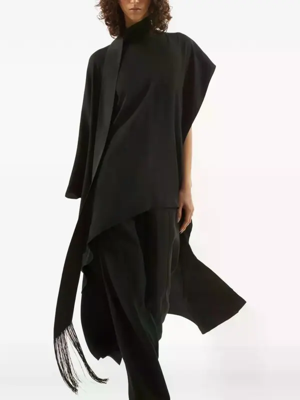 TALLER MARMO California High-neck Mini Dress - Black