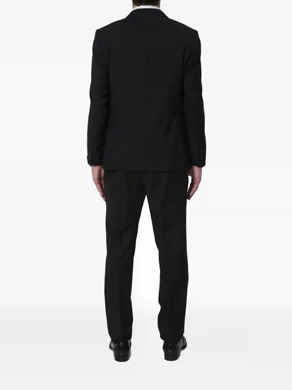 Tagliatore Double-breasted Suit - Black