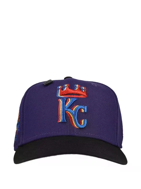 New Era Logo-patch Cap - Purple