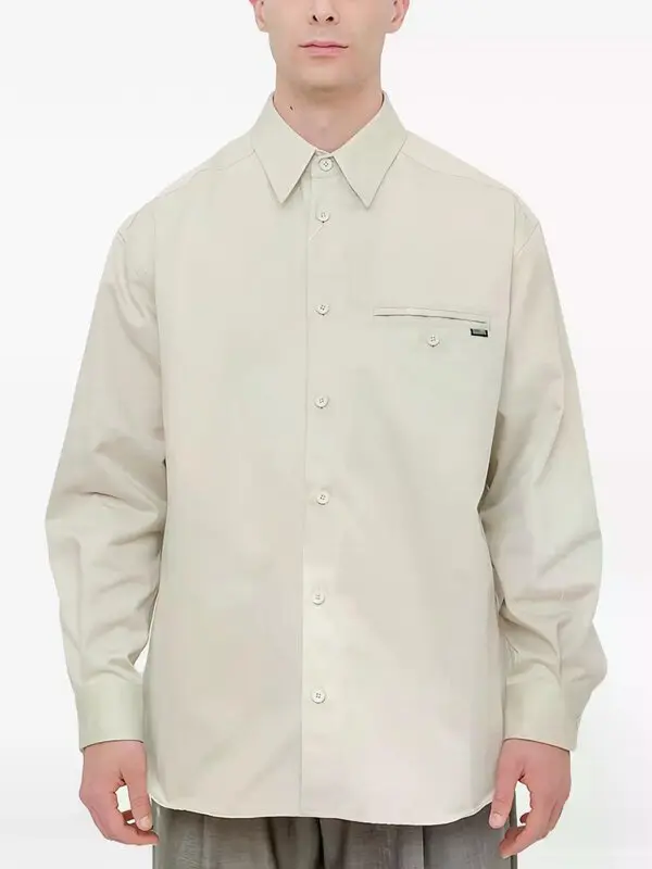 MAISON MARGIELA Pocket Long-sleeve Shirt - Neutrals