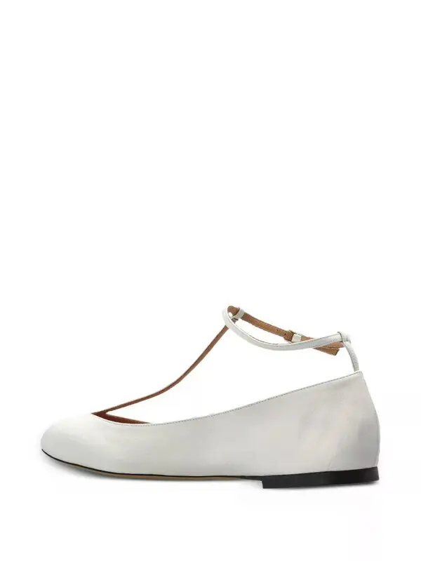 ODISSI T-bar Ballet Flats - Neutrals
