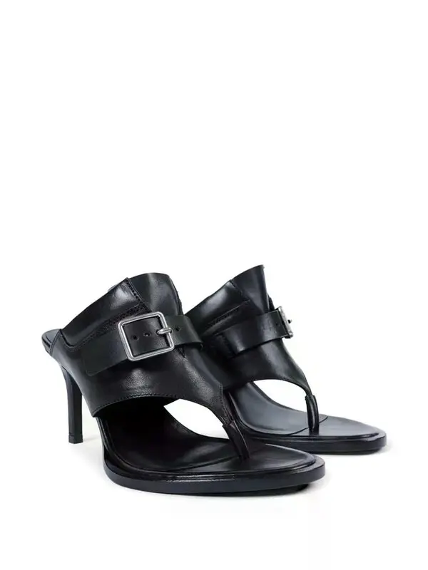 ANN DEMEULEMEESTER Bri Heeled Thong Sandals