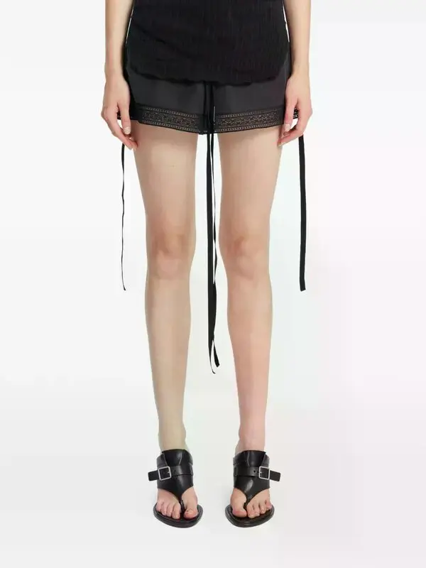 ANN DEMEULEMEESTER Bri Heeled Thong Sandals