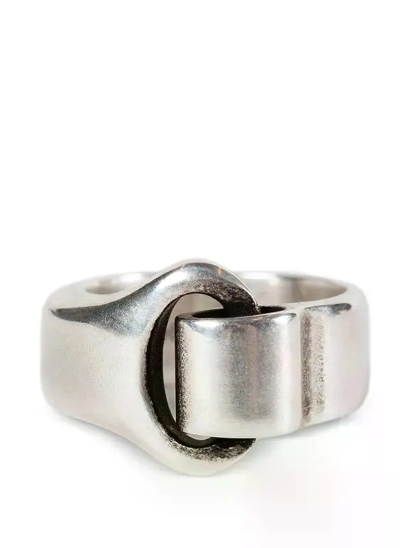 ANN DEMEULEMEESTER Interlocked Ring - Silver