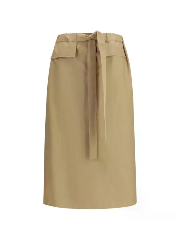 Fabiana Filippi Midi Skirt With Belted Waist