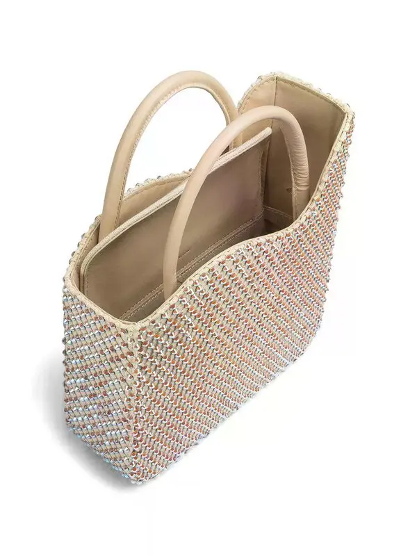 LE SILLA Embellished Tote Bag - Neutrals