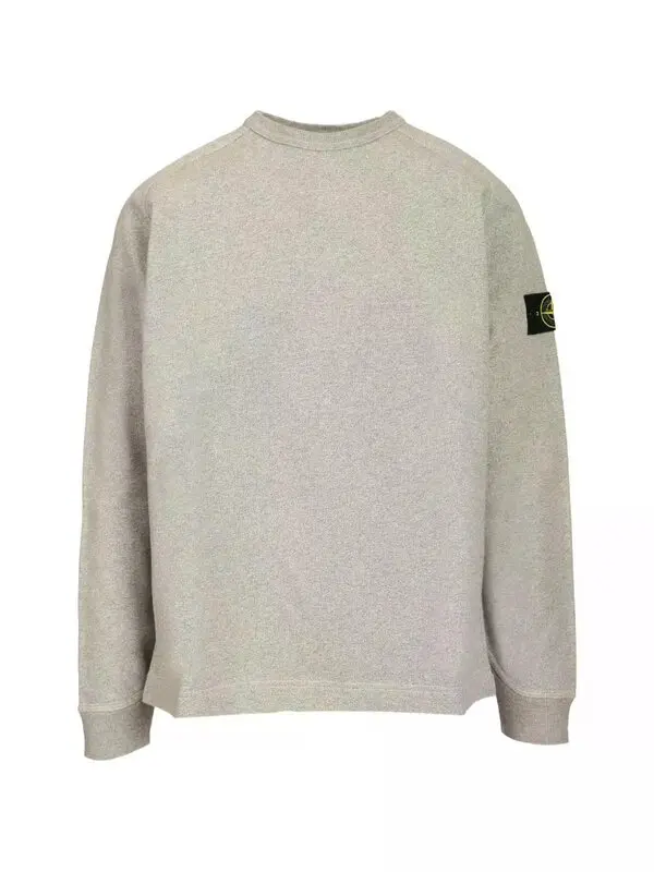 Stone Island Melange Sweatshirt - Grey