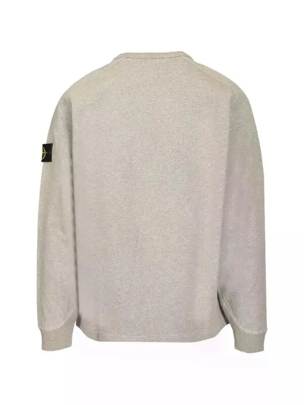 Stone Island Melange Sweatshirt - Grey