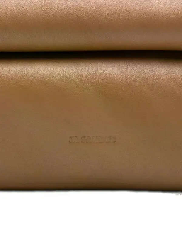 JIL SANDER Small Rollup Shoulder Bag With Logo Detail