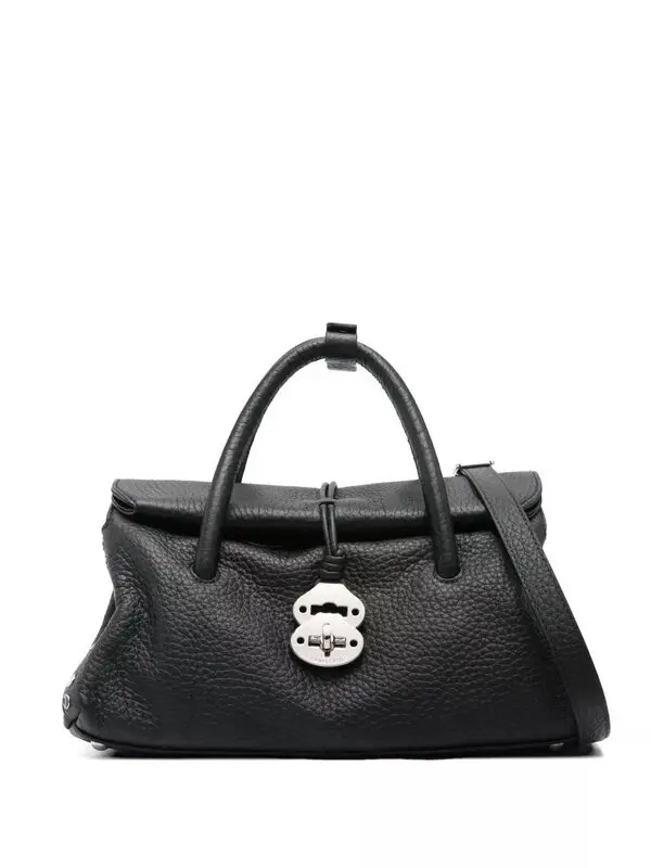 ZANELLATO Leather Tote Bag - Black