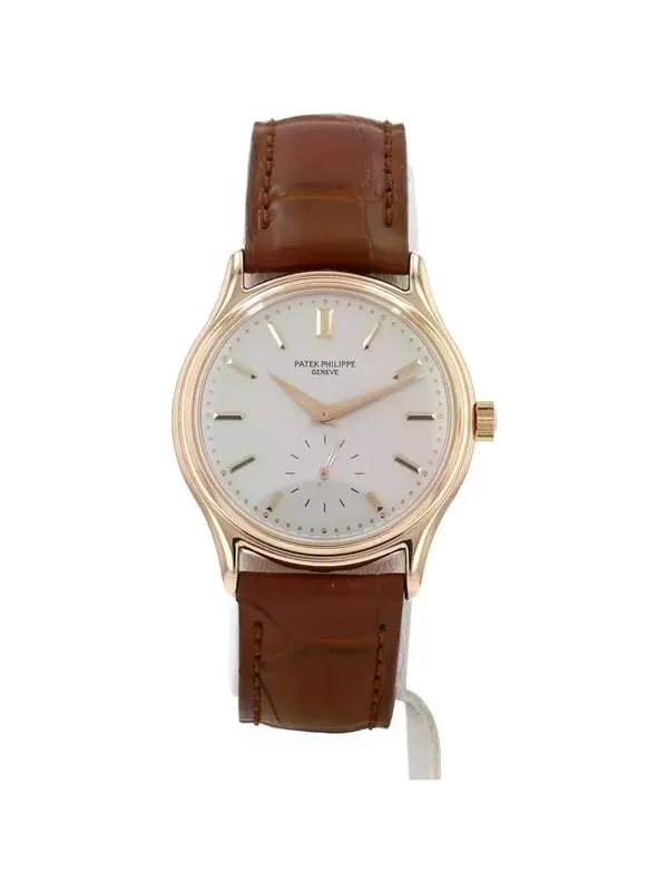 Patek Philippe 1990s Calatrava 32mm Watch - White