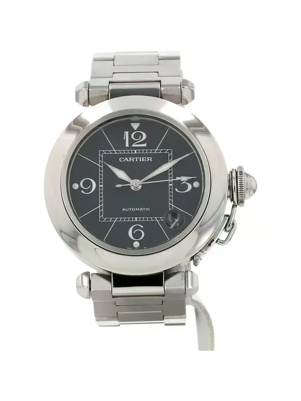 CARTIER Pasha 36mm Watch - Black
