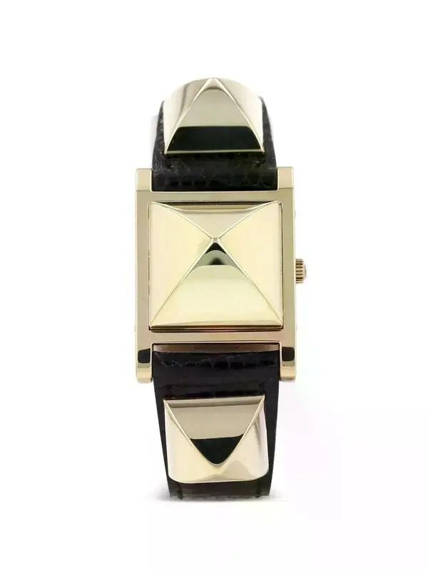 Hermès 1990s Médor 23mm Watch - White