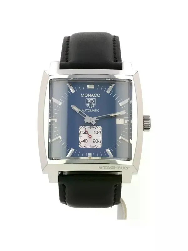 Tag Heuer 2010s Monaco 37mm Watch - Blue