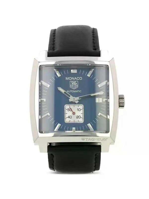 Tag Heuer 2010s Monaco 37mm Watch - Blue
