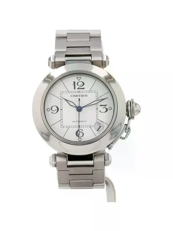 CARTIER 2000s Pasha 35mm Watch - White