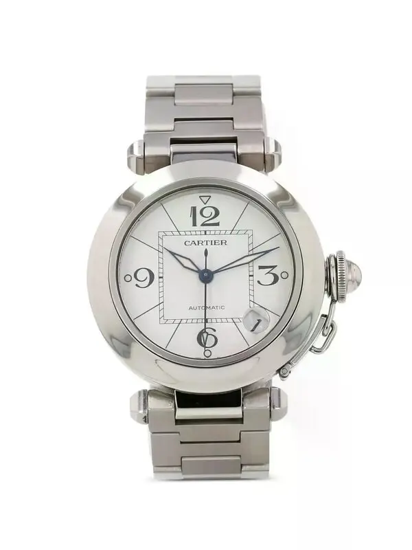 CARTIER 2000s Pasha 35mm Watch - White