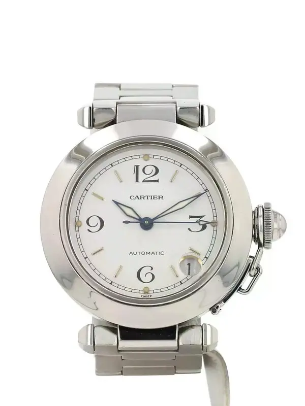 CARTIER 2000s Pasha C 35mm Watch - White