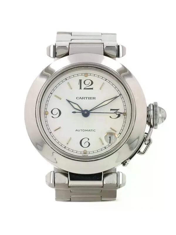 CARTIER 2000s Pasha C 35mm Watch - White