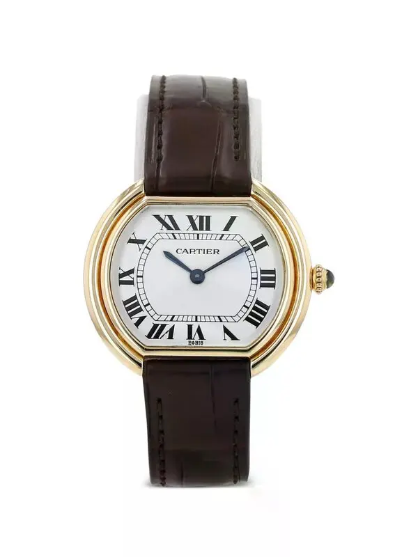 CARTIER 1980s Ceinture 32mm Watch - White