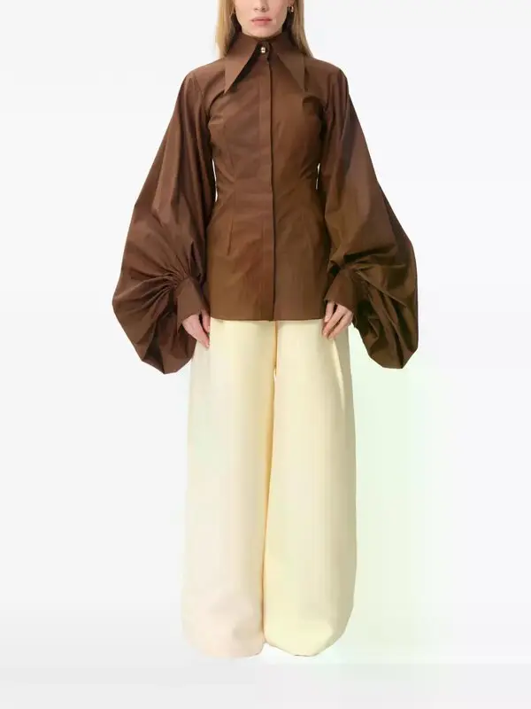 CONCEPTO Oasis Bishop-sleeve Shirt