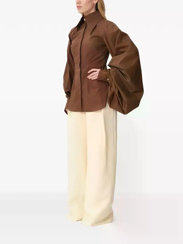 CONCEPTO Oasis Bishop-sleeve Shirt