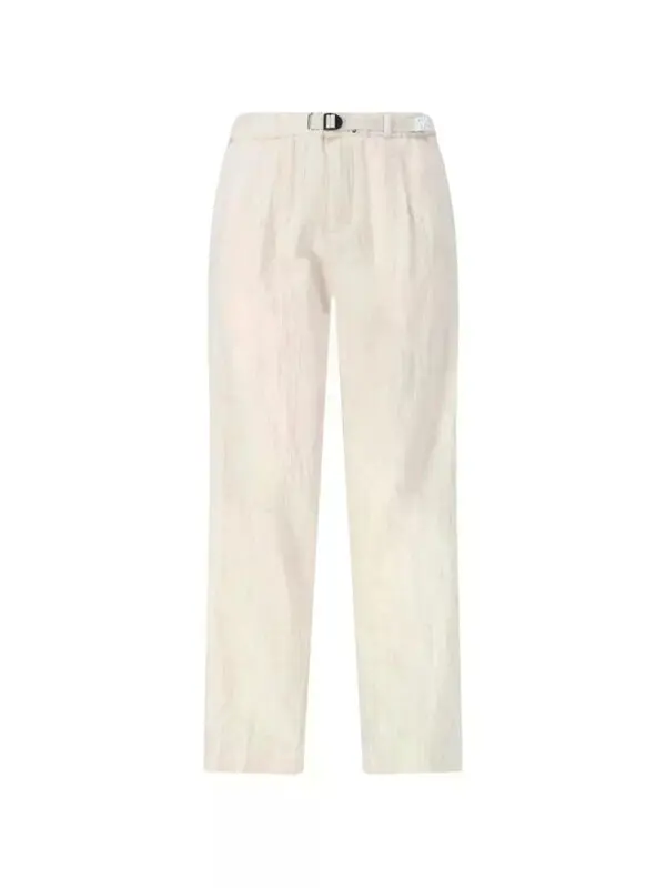 WHITE SAND Belted Trousers - Neutrals
