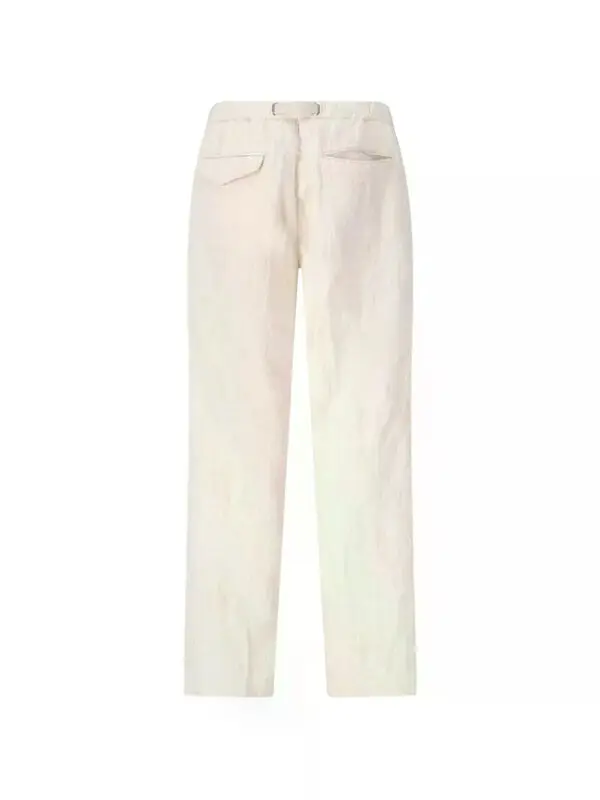 WHITE SAND Belted Trousers - Neutrals