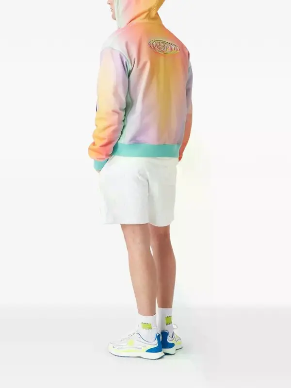 Casablanca Gradient Zip-up Hoodie - Orange