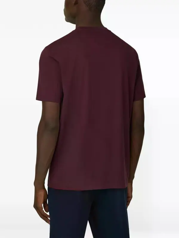 Boggi Milano Logo-detail T-shirt - Red